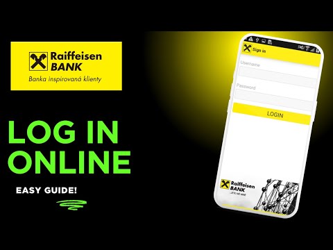 How to login to Raifeissen Bank online banking