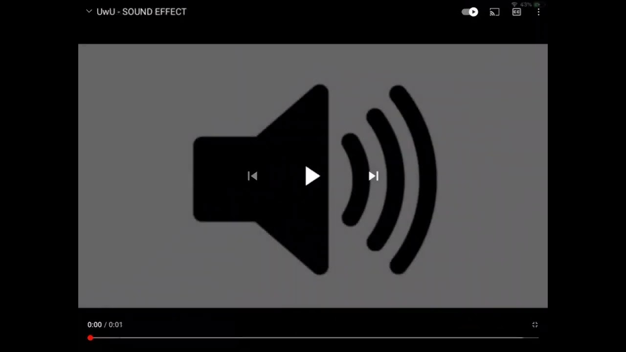 Uwu sound effect