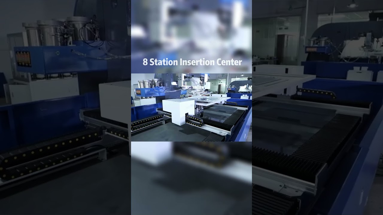 8 Station Insertion Center Hardware Insertion Machine