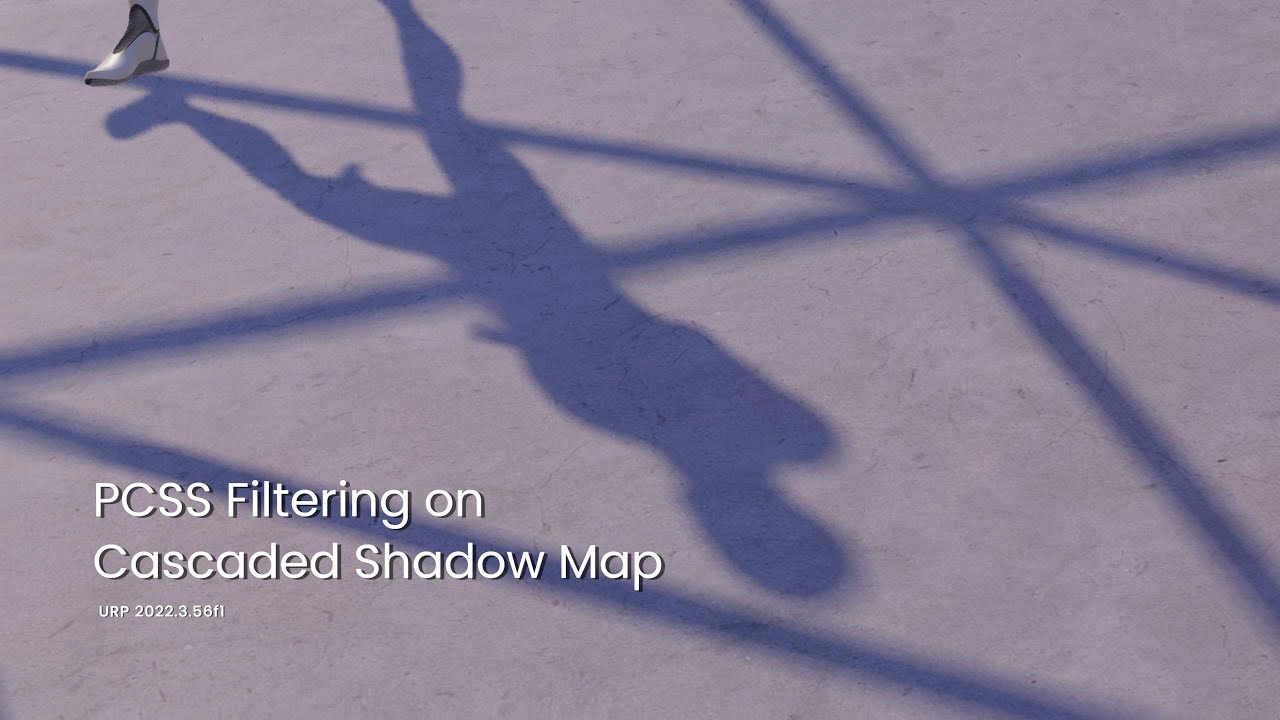 PCSS Filtering on Cascaded Shadow Map by Unity URP 2022.3.56f1