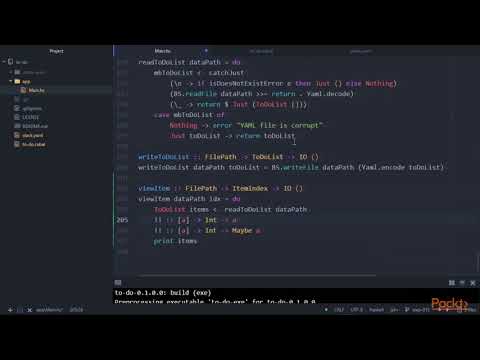 Learn Building an Application with Functional Haskell Reading Items | packtpub com - Mind Luster