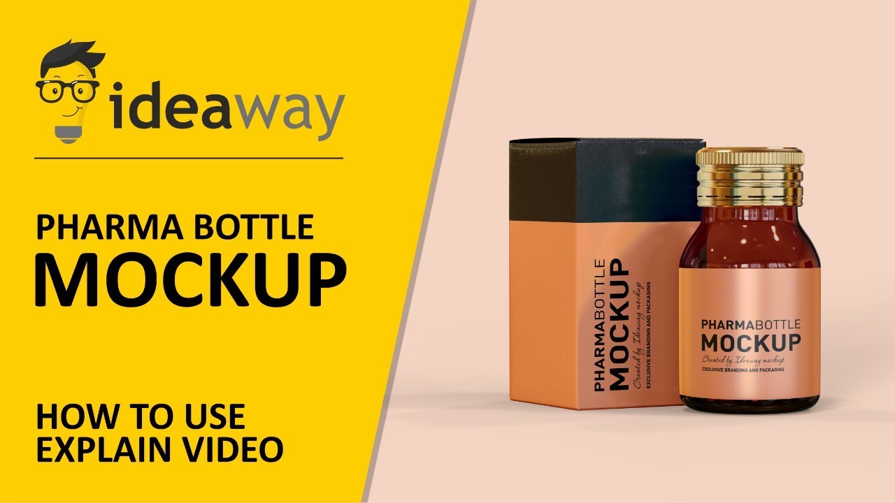 Pharma Packaging Mockup