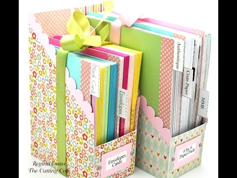 Watch Me Work Wednesdays - Episode 36 - File Folder Box Holder Set