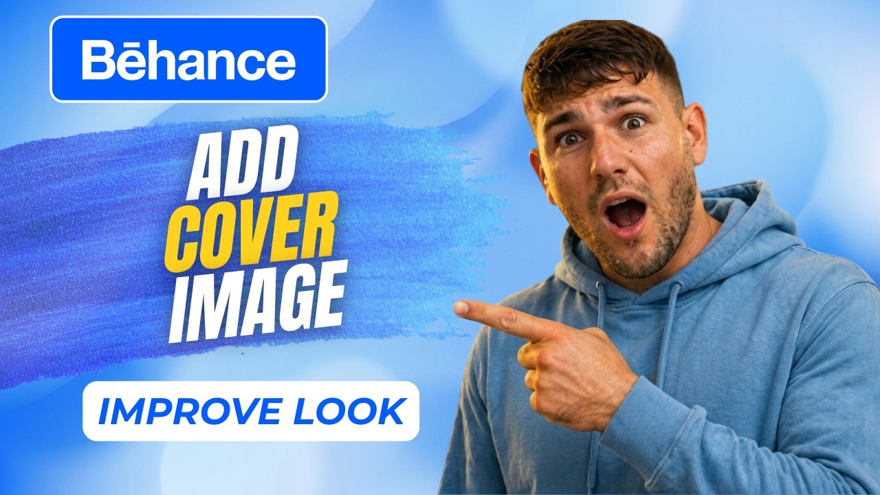 How To Add Cover Image On Behance (Step-By-Step 2026)