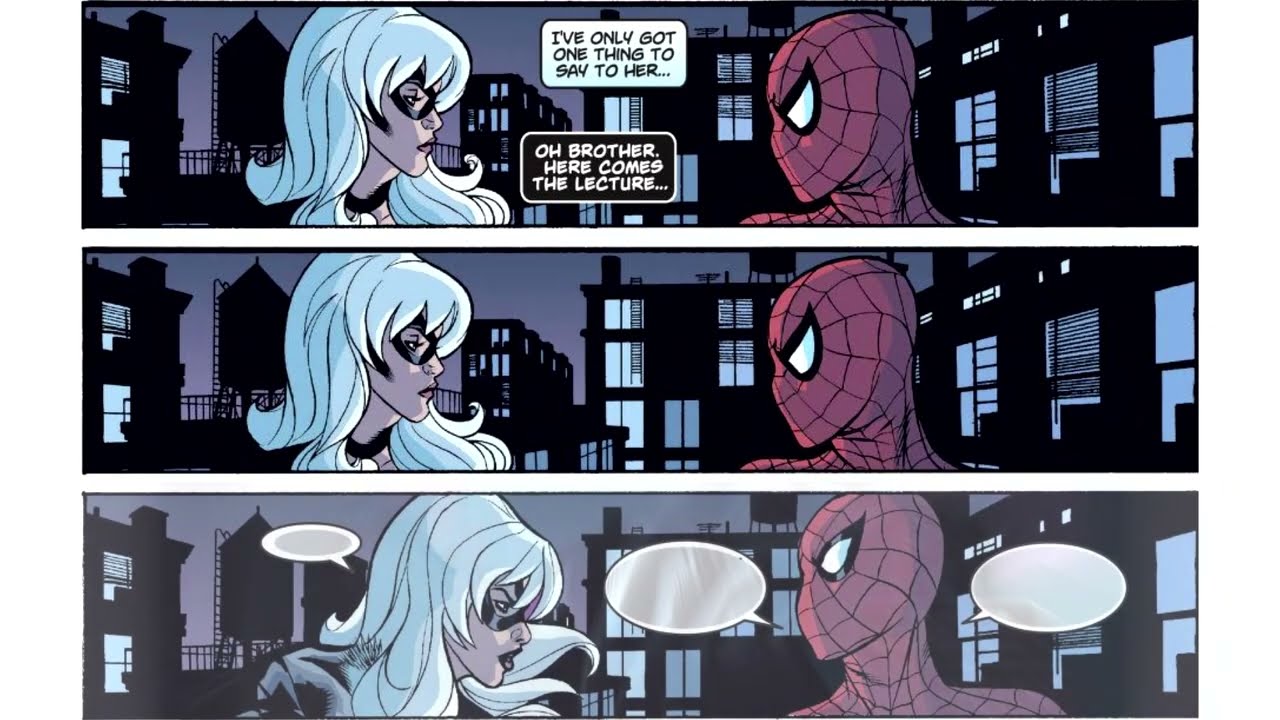 Pt1 Black Cat and Spider-Man's Fight (#spiderman #blackcat Comic Dub) #marvel #marvelrivals #comics