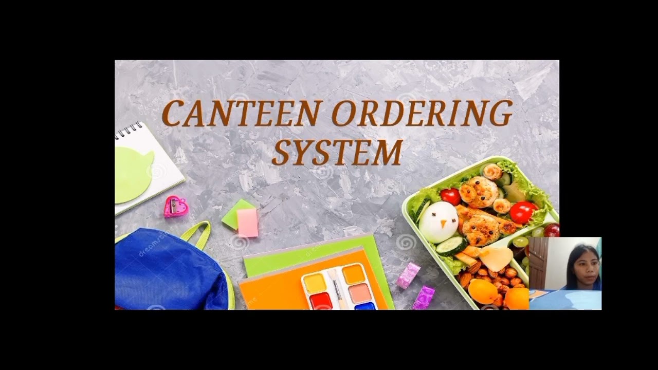 CANTEEN ORDERING SYSTEM