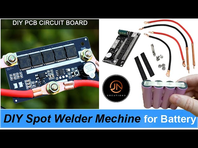 Portable Welding Machine - DIY Portable Battery Storage Spot Welding ...