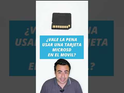 ¿Vale la pena usar una tarjeta microSD en el movil? #shorts