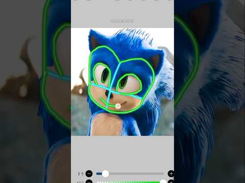Easy way to draw Sonic the Hedgehog 3 😎😱🥶#sonic #drawing #shorts #usa
