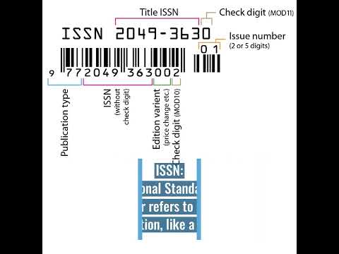 What are DOI, ISBN, ISSN and PMID?