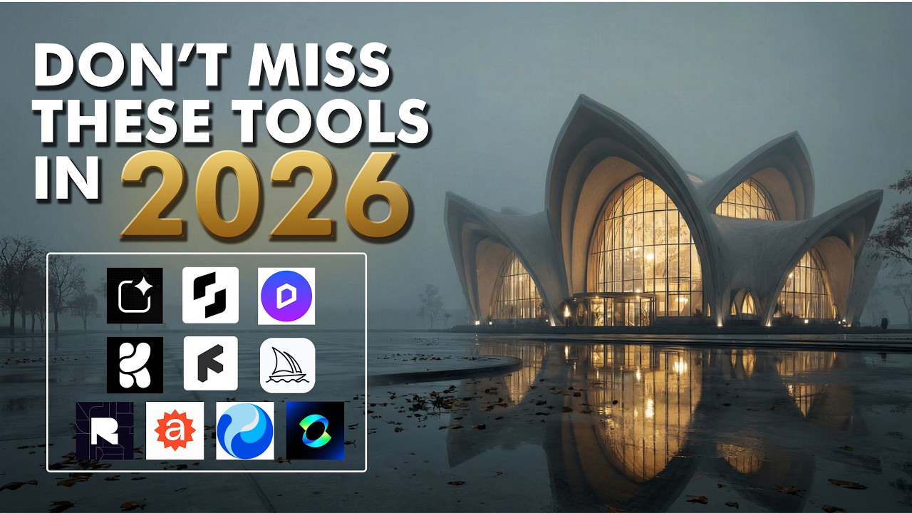 Most Architects Are Missing These 10 AI Tools (2026) ⌛