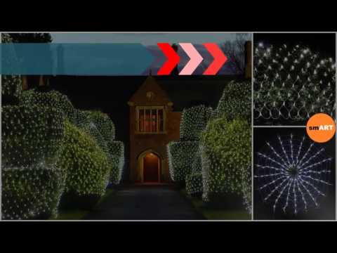 Christmas Net Lights - Outdoor Net Style Christmas Lights