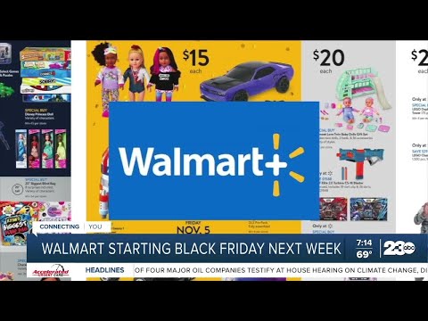 Don't Waste Your Money: Walmart starting Black Friday next week