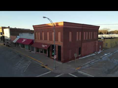 Downtown Smith Center, KS | Sunday Morning Drone Tour