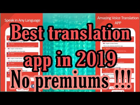 Best voice translator app || Best language translator app for iPhone users in 2019 || No premiums