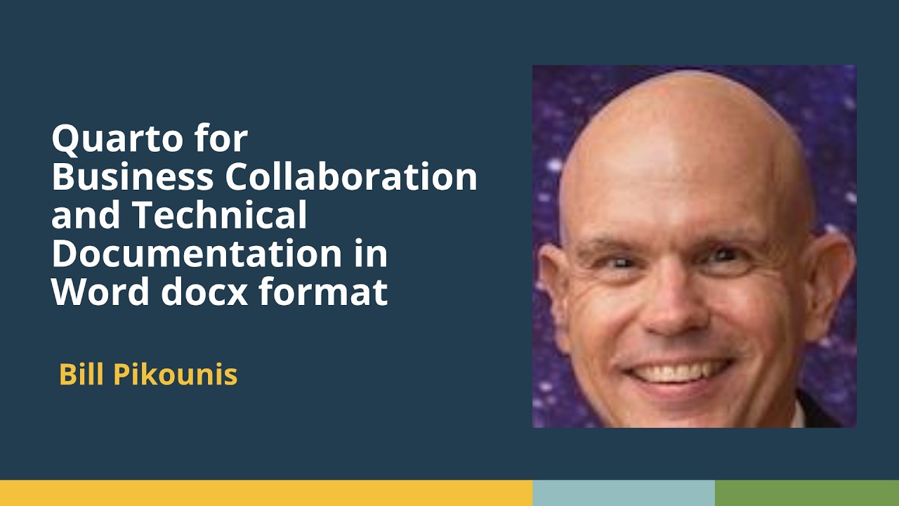 Quarto for Business Collaboration & Technical Documentation in Word docx format (Bill Pikounis, J&J)