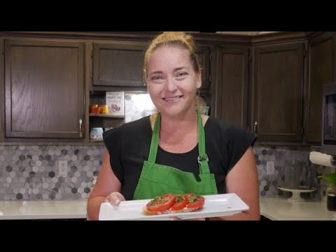 Taste of the Ozarks: Fresh Tomato and Dill Open Face Sandwich