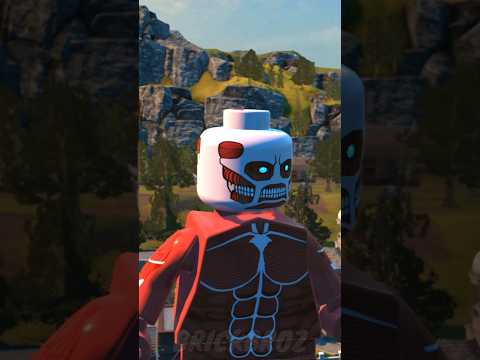 COLOSSAL TITAN #attackontitan #aot #lego #shorts