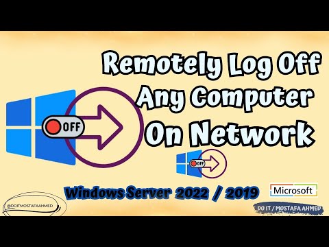 How to Remotely Log Off Any Computer on Network