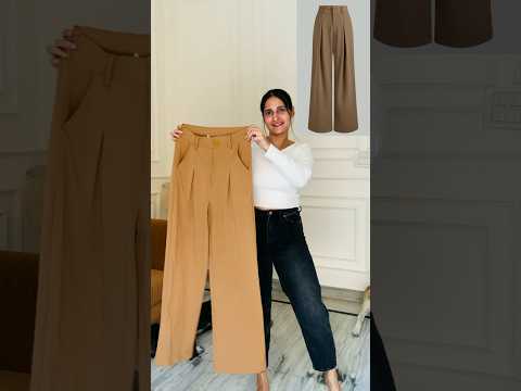 KOREAN STYLE BAGGY PANTS IN ₹999 Only😎 #shorts #shortsviral #korean #koreanfashion #foryou #fyp