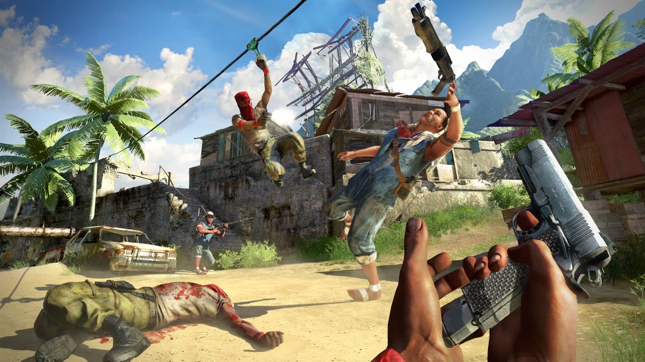 Far Cry 3: first in-game multiplayer footage