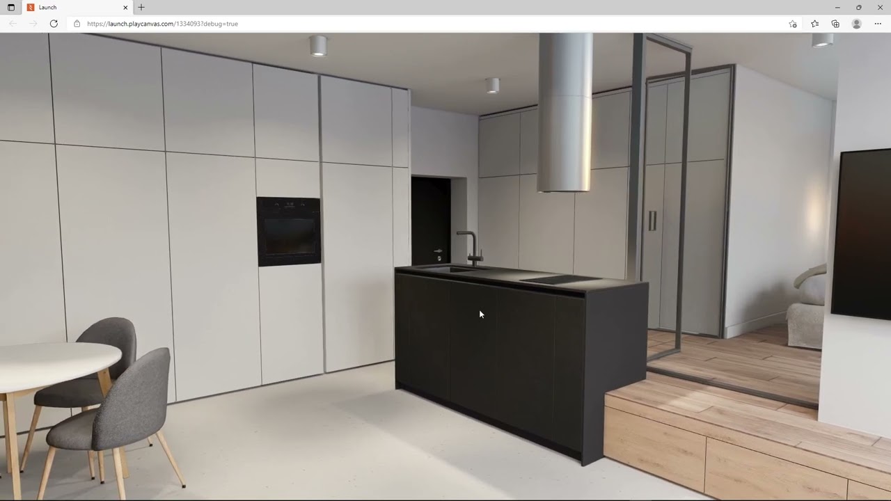 WebGL/Playcanvas - SVOYA Apartment