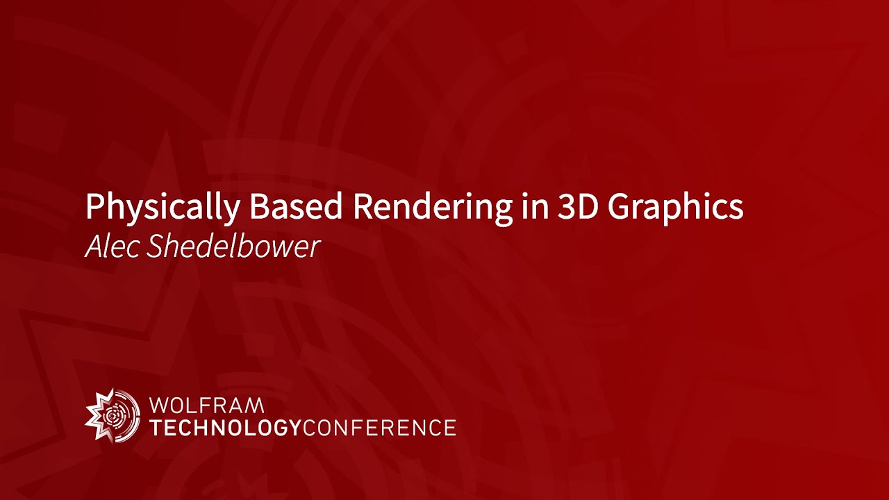 Physically Based Rendering in 3D Graphics