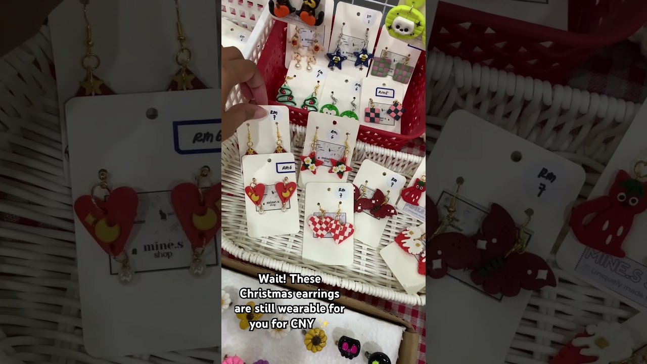 Pick your favorite now #clayearrings #polymerclay #earrings #handmadeearrings #handmadejewelry