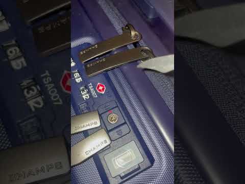 Did you forget your TSA lock’s password for champs tech luggage? No worries just watch this video