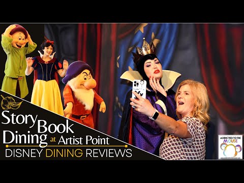 Story Book Dining at Artist Point with Snow White | Disney Dining Review