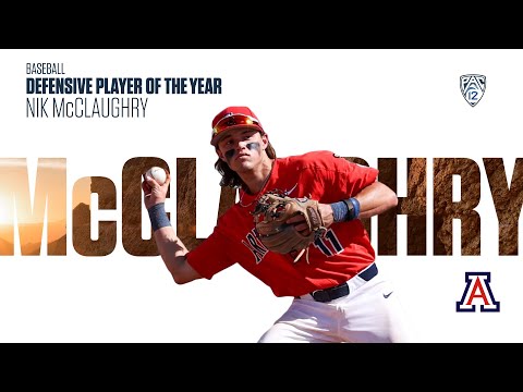 Arizona's Nik McClaughry named 2023 Pac-12 Baseball Defensive Player of the Year