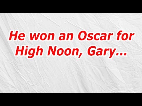 He won an Oscar for High Noon, Gary (CodyCross Answer/Cheat)