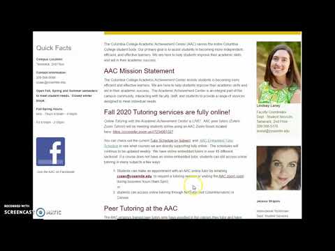 How to Access AAC Online Tutoring