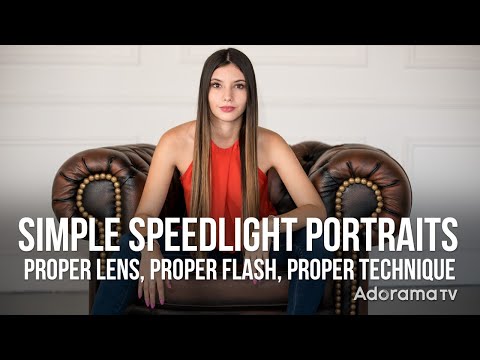 Simple Speedlight Portraits: Exploring Photography with Mark Wallace - Adorama
