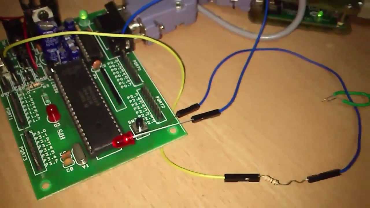 Microcontroller Programming- Part1: Interfacing an LED (8051)