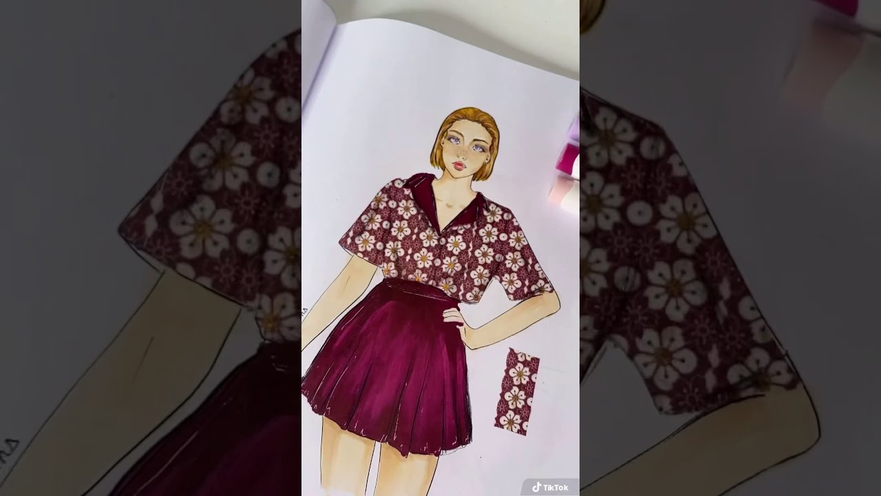 Fashion Tik Tok Art