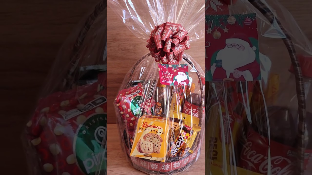 Amei montar essa Cesta de Natal  !😍🎅🏼 #natal2023 #presentes #cestas #loja #natal