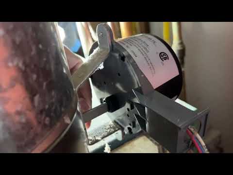 Replace Vent Damper Motor for heating in under 1 minute - No Heat