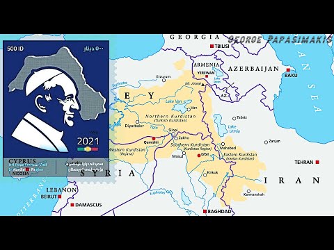 Σοκ στην Άγκυρα με χάρτη του Κουρδιστάν που κόβει την Τουρκία στα δύο ...