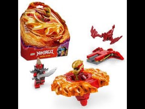 Lego Ninjago 71823 Kai's Dragon Spinjitzu Spinner - Lego Build Review