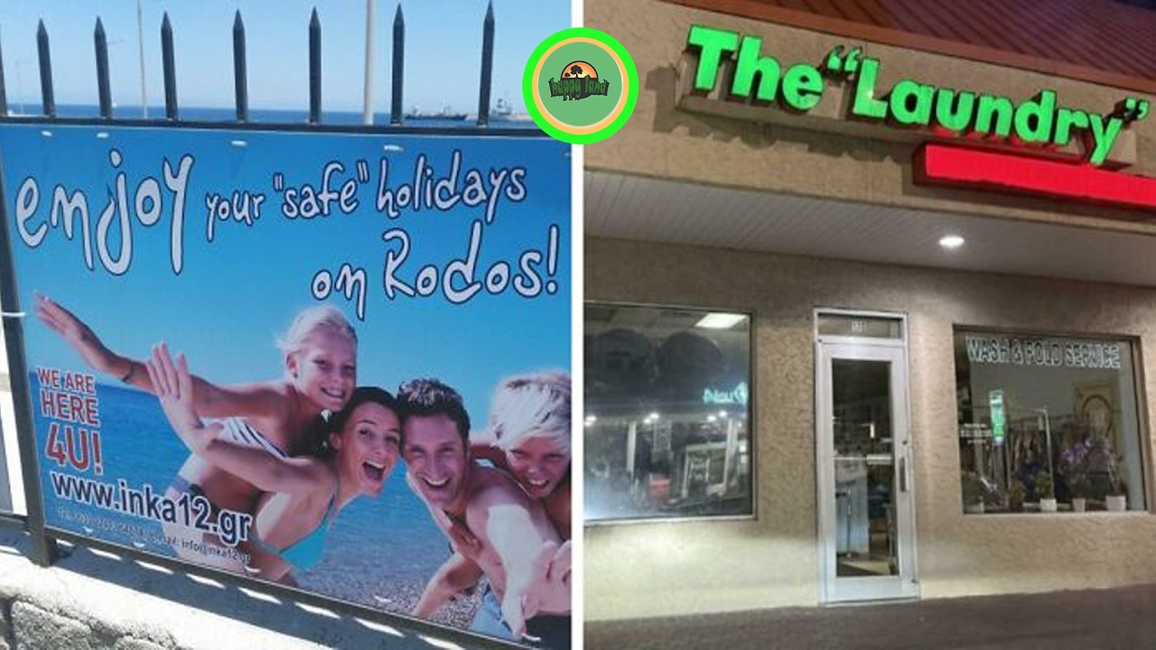 Funny Signs Ruined by Misused Quotation Marks
