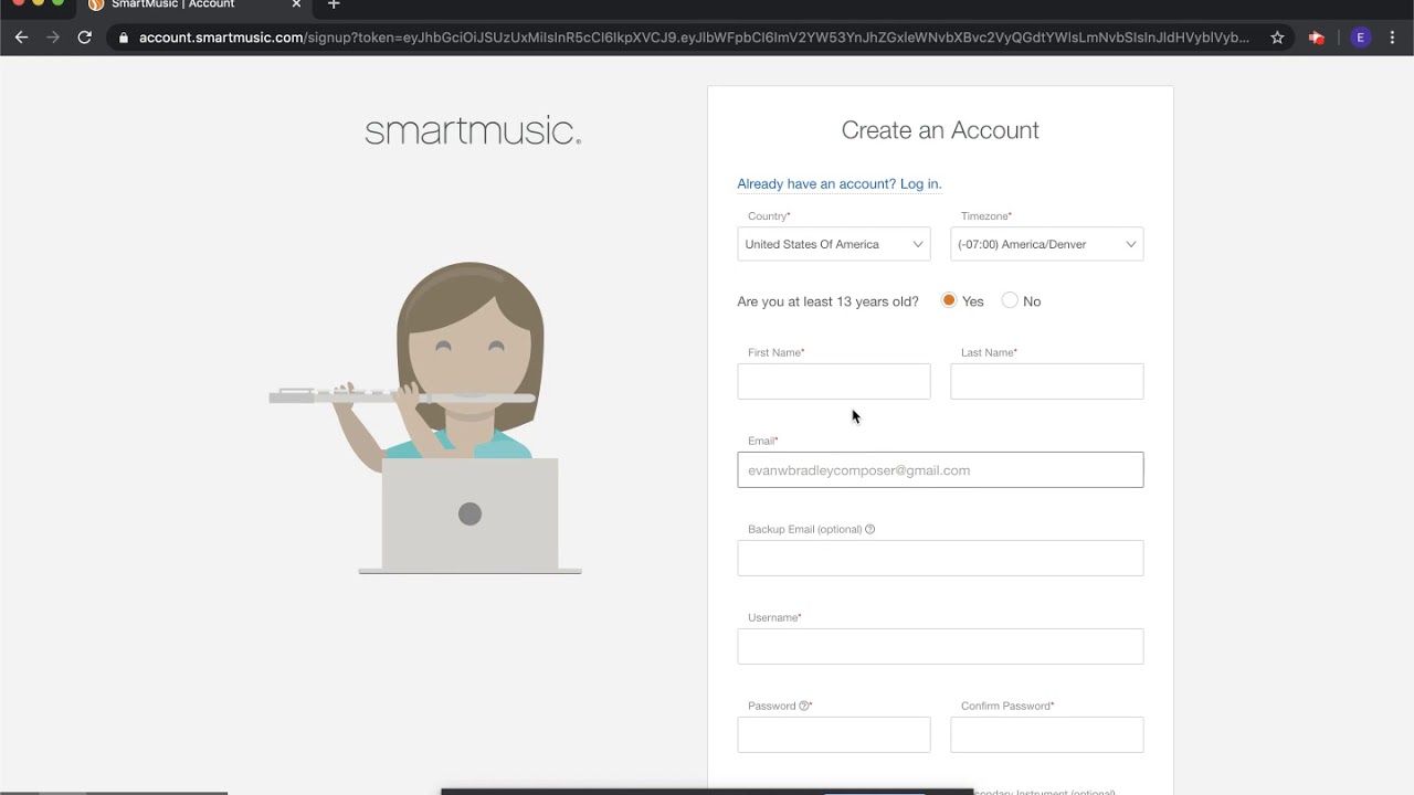 Join SmartMusic Tutorial