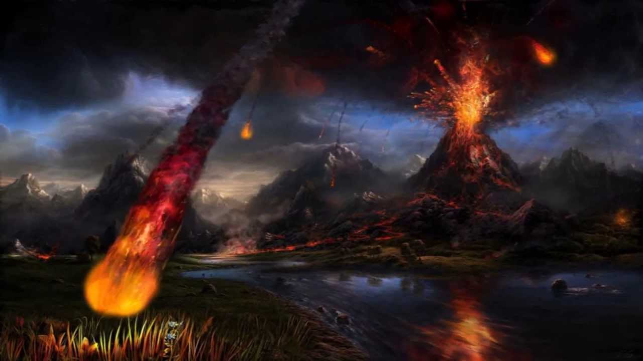 Volcano Animated Wallpaper http://www.desktopanimated.com/