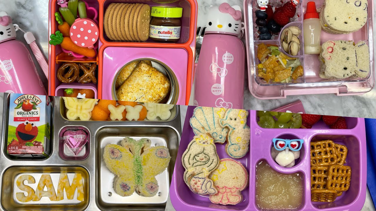 Lunch box compilations: All of Samantha's lunchboxes from this week #schoollunch