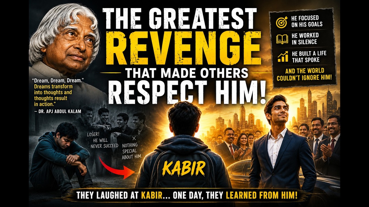 The Greatest Revenge that made others Respect him #quotes #motivation #quotess