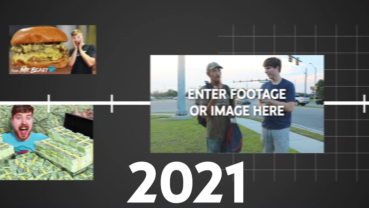 YouTube Thumbnail Timeline Template -  Backwards - AE Template
