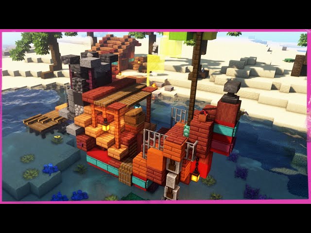 How to build a small Ship Minecraft Map