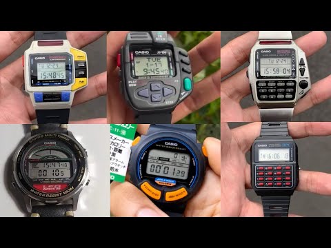 Best 80s & 90s Vintage CASIO watches !!!