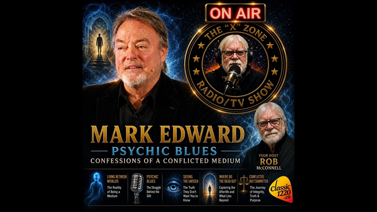 Rob McConnell Interviews - MARK EDWARD - Psychic Blues - Confessions of a Conflicted Medium