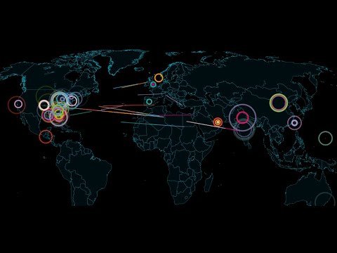 LIVE CYBER ATTACKS MAP 24/7 – Real-Time Global Cyber Threats Monitoring